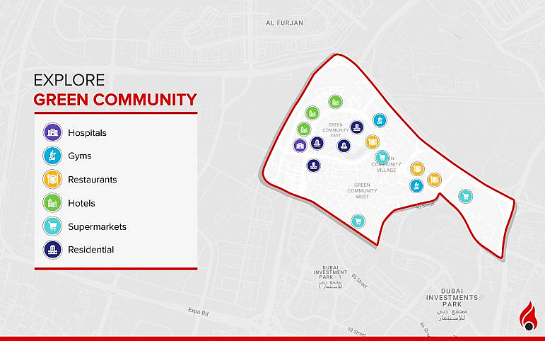Green Community in Dubai, Location, Amenities & More | dubizzle